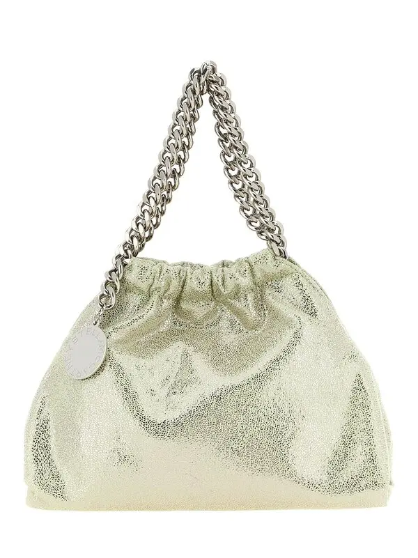 Stella McCartney Falabella Mini Drawstring Handbag - Green