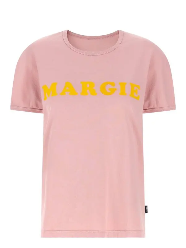 MAISON MARGIELA Arc Print T-shirt - Pink
