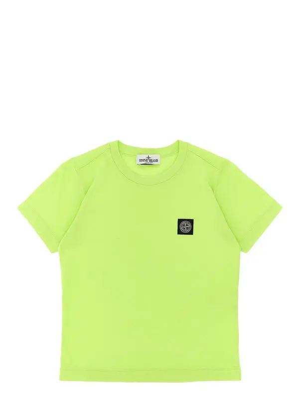 Stone Island Compass' Logo T-shirt - Green