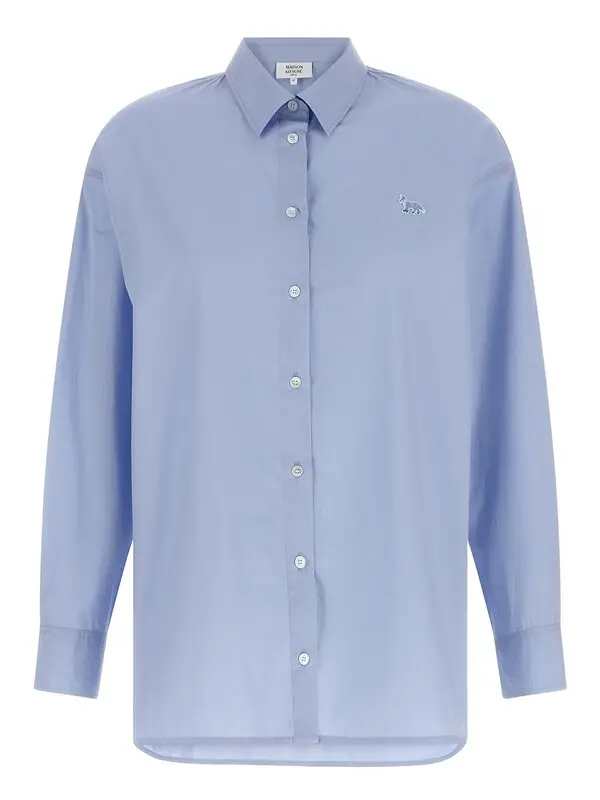 Maison Kitsuné Baby Fox Shirt - Light Blue