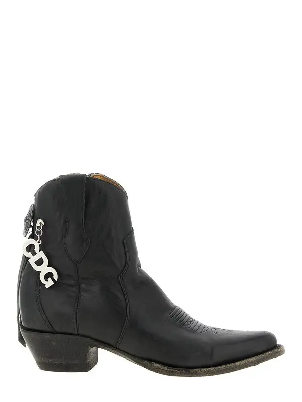 Comme Des Garçons X Mexicana Ankle Boots - Black