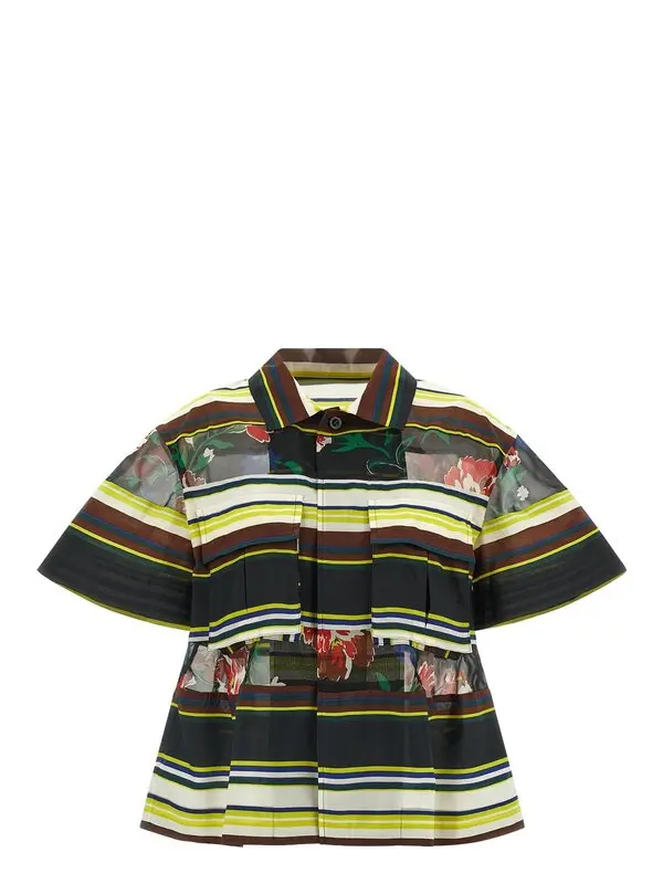 Sacai Pattern Mix Shirt - Multi