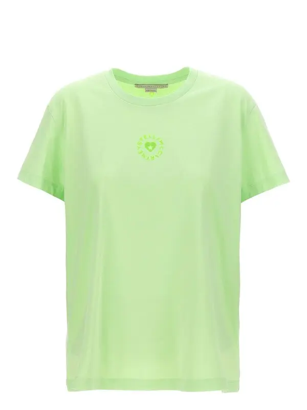 Stella McCartney Iconic Mini Heart T-shirt - Green