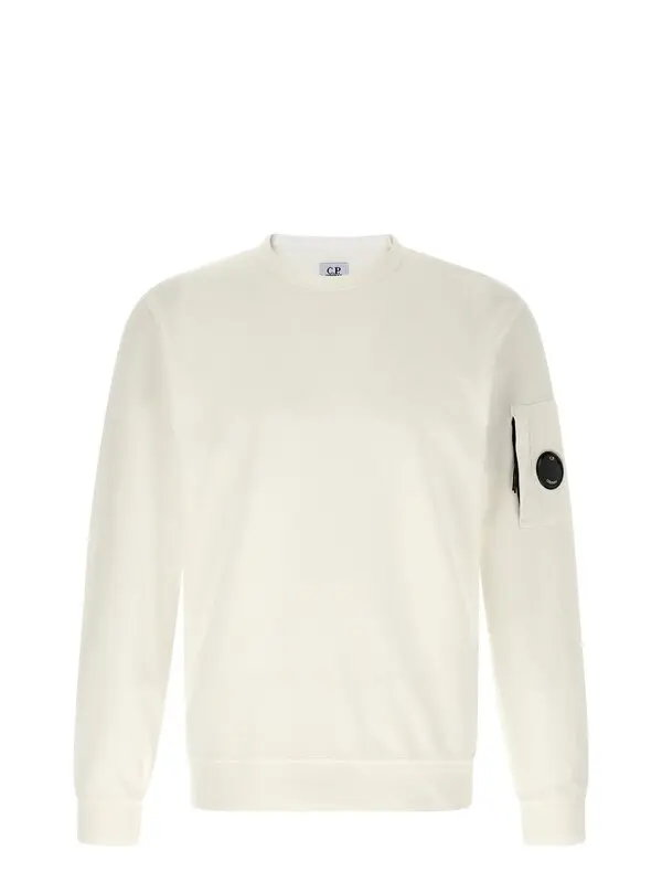 C.P. COMPANY Cotton Fleece Sweatshirt - White