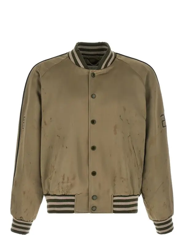 GOLDEN GOOSE Journey Bomber Jacket - Green