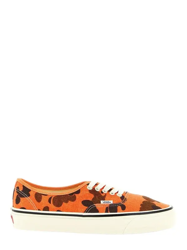 VANS Authentic Premium Camouflage Sneakers - Orange