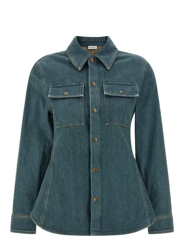 Burberry Dakota Denim Shirt - Blue