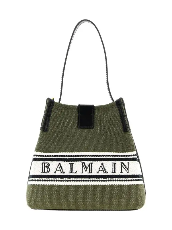 Balmain Release Bucket Bag - Green