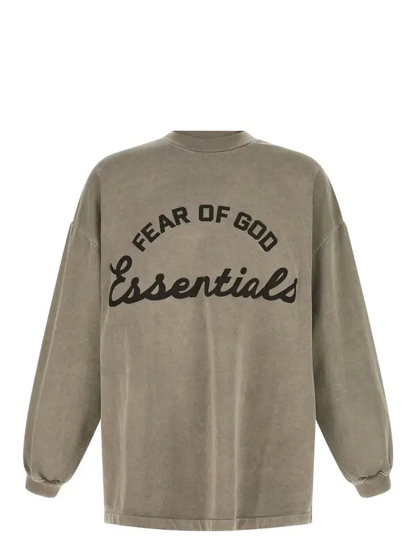 Fear Of God Training 90s Cotton T-shirt - Gray