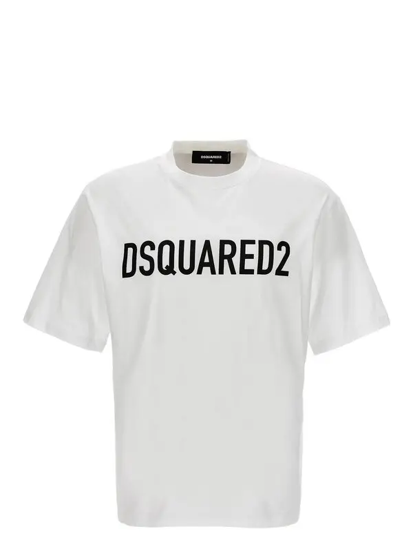 Dsquared2 Logo T-shirt - White/black