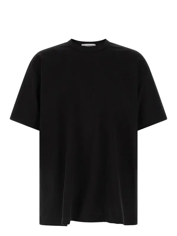 Comme Des Garçons Logo Print T-shirt - Black