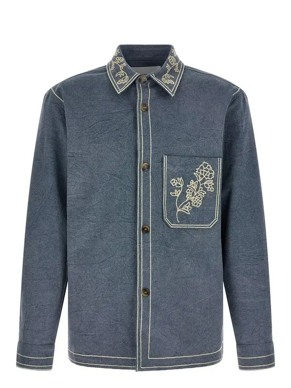 MARANT Rudy' Overshirt - Blue