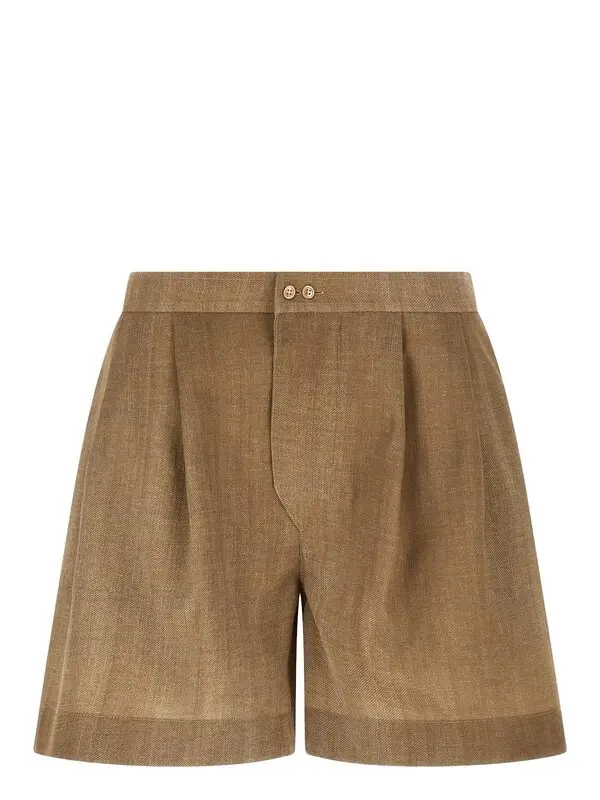 Ermanno Scervino Marocain Shorts - Beige