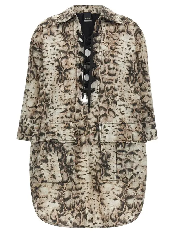 Pinko Agra' Dress - Gray