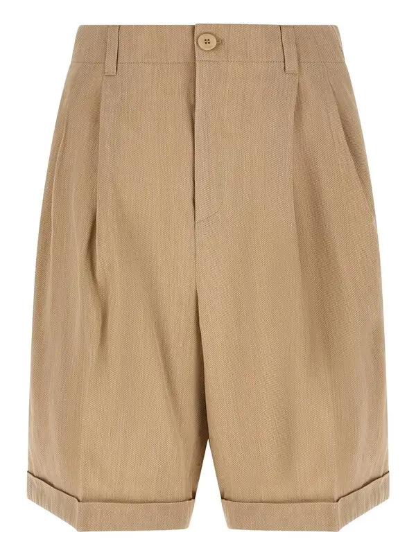 Jacquemus Le Short Pastro Bermuda Shorts - Beige