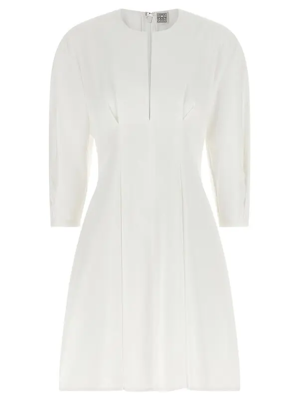 TOTEME Hourglass Dress - White