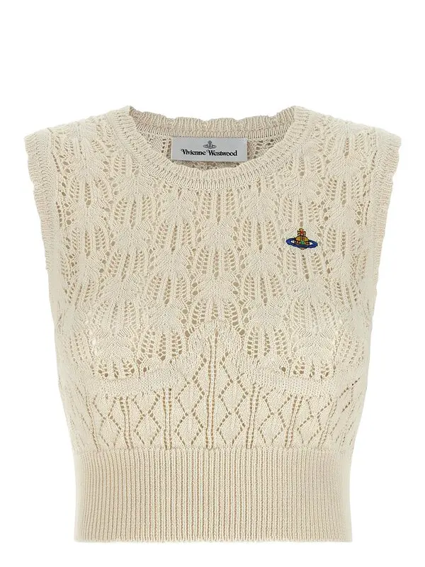 VIVIENNE WESTWOOD Ella' Top - Beige