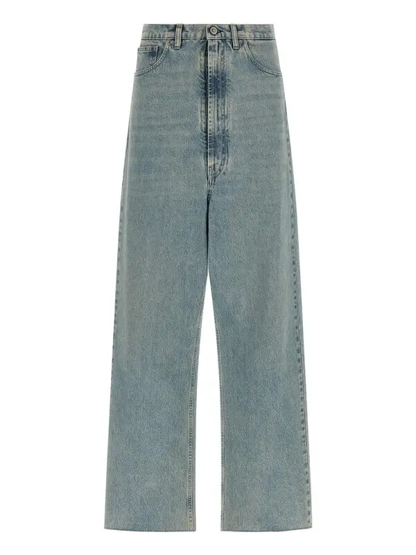 MAISON MARGIELA Low Crotch Jeans - Light Blue