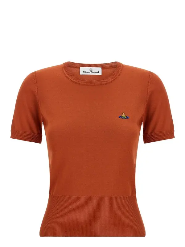 VIVIENNE WESTWOOD Bea Cotton Top - Orange