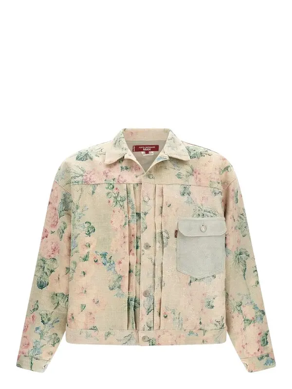 Junya Watanabe X Levi's Floral Jacquard Jacket - Multi