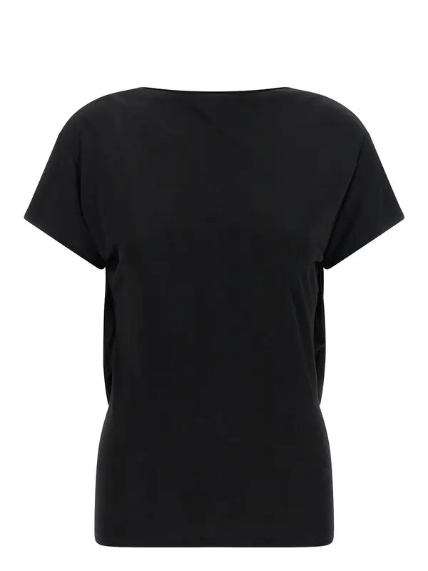Jacquemus Le Haut Mistral Viscose Jersey T-shirt - Black