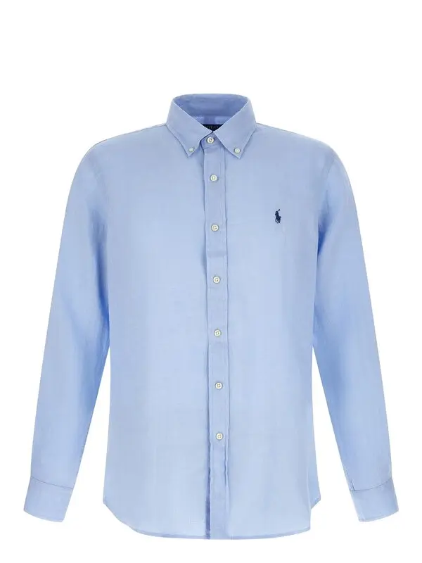 Polo Ralph Lauren Button-down Shirt - Light Blue