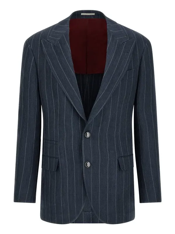 Brunello Cucinelli Tailor' Blazer - Blue