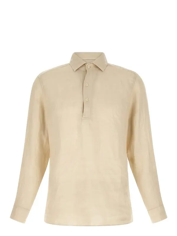MC2 SAINT BARTH Raphael' Polo Shirt - Beige