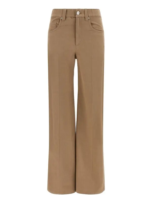 Brunello Cucinelli The Contemporary Pull-on Jeans - Beige