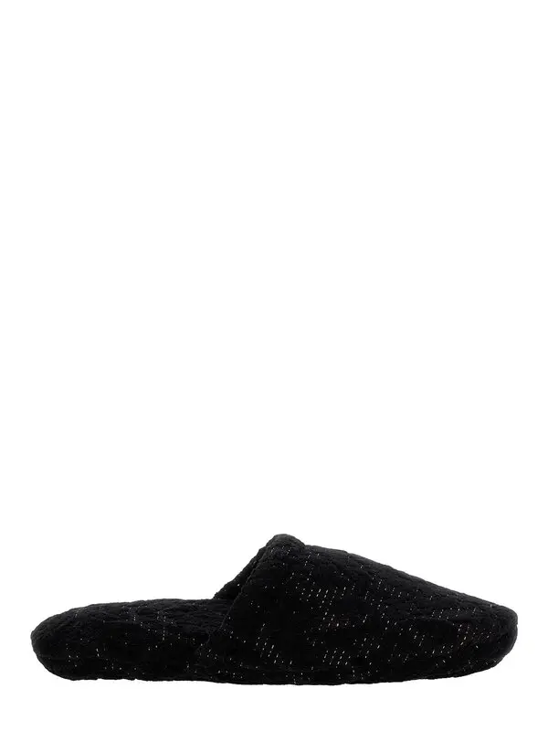 Versace Barocco Slipper - Black