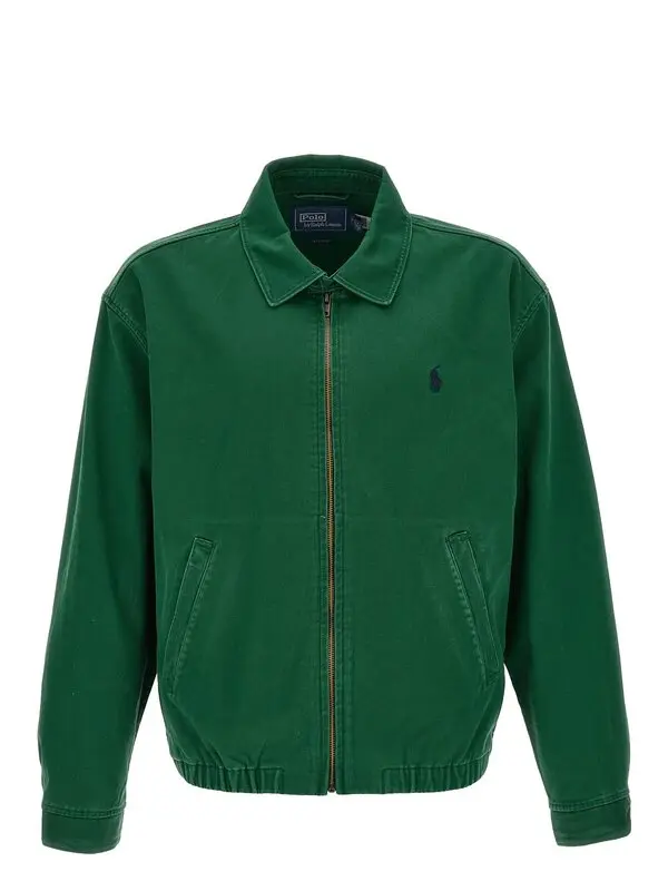 Polo Ralph Lauren Big Bayport Cotton Twill Jacket - Green