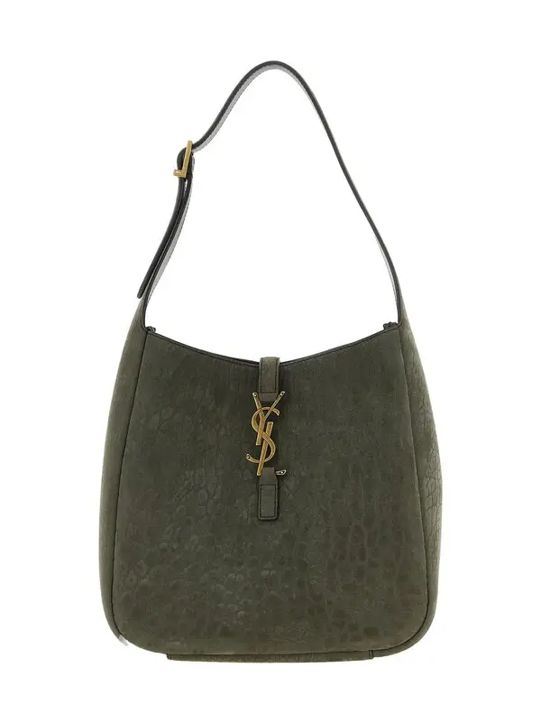 Saint Laurent Micro 'le 5 À 7' Shoulder Bag - Gray