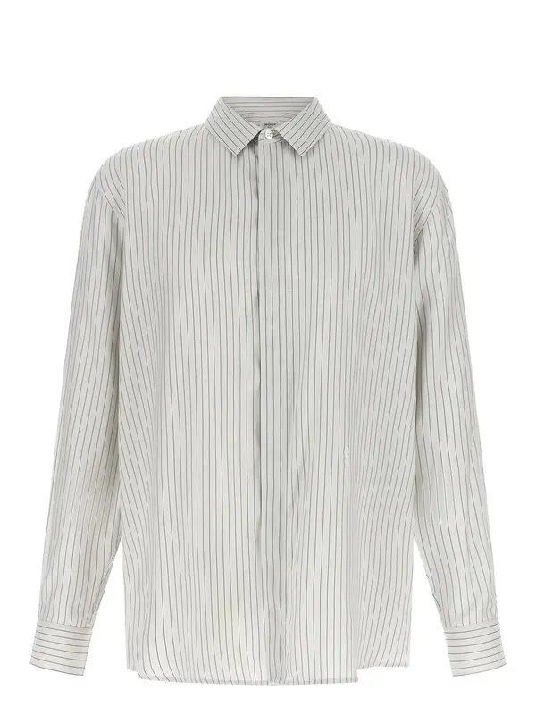 Saint Laurent Cassandre' Shirt - White/black