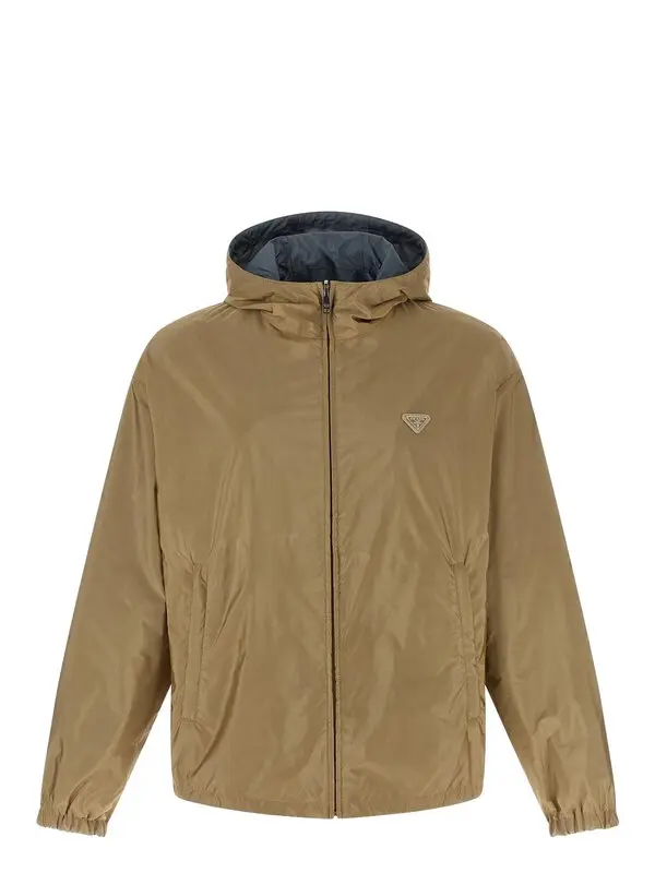 Prada Re-nylon Feather Reversible Jacket - Multi