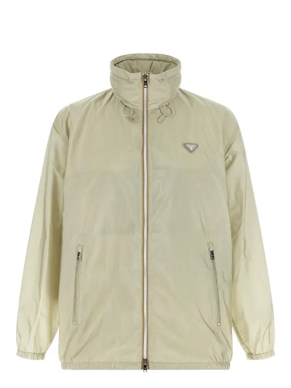 Prada Re-nylon Feather Windbreaker - Beige