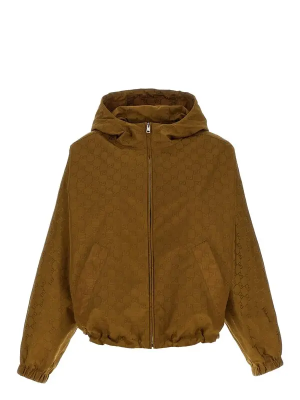 Gucci Gg Anorak - Yellow