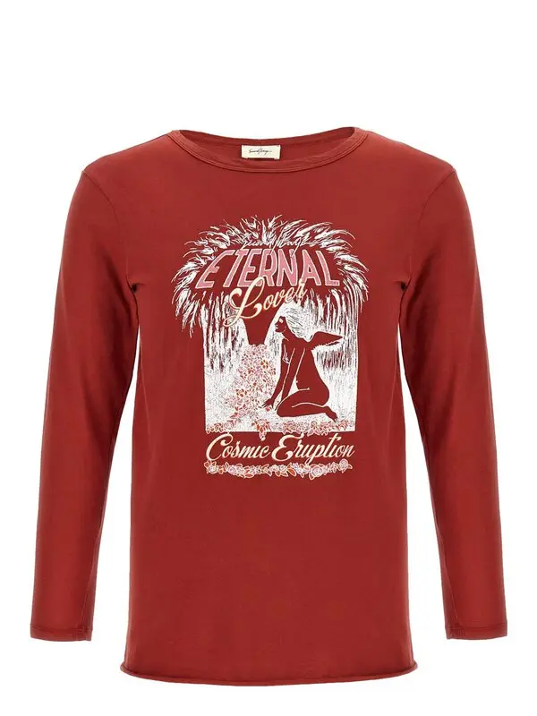 SECOND / LAYER Eternal Lover' T-shirt - Red