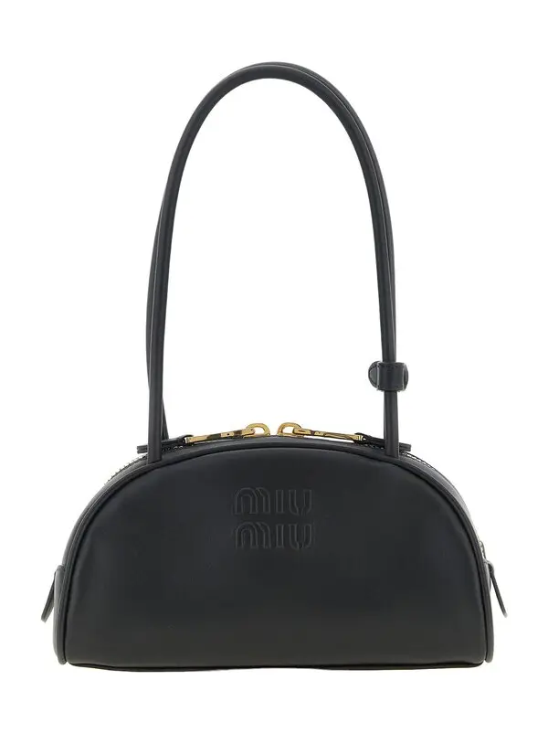 Miu Miu Beau Small Shoulder Bag - Black
