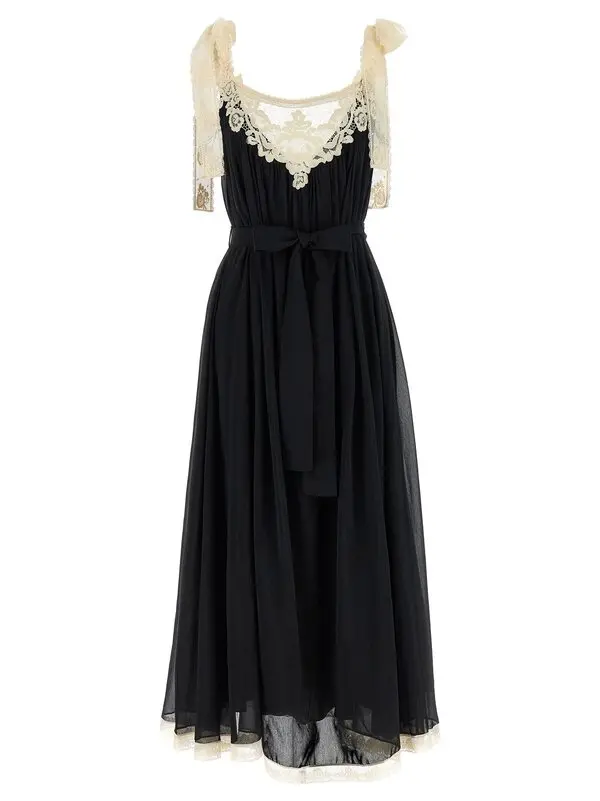 Zimmermann Roselight Dress - White/black