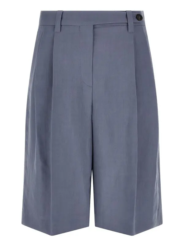 Brunello Cucinelli Sartorial Bermuda Shorts - Blue