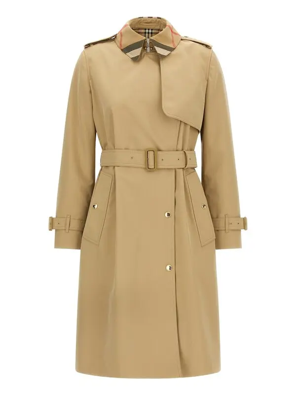Burberry Sandridge Trench Coat - Beige