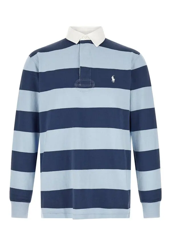 Polo Ralph Lauren L'iconica Maglia Da Rugby' Polo Shirt - Blue