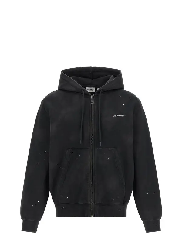Carhartt Work In Progress Painter Cotton Hoodie - Black