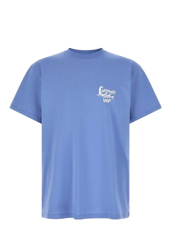 Carhartt Work In Progress Waves' T-shirt - Blue