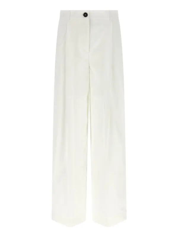TOTEME Balloon Trousers - White