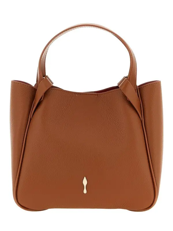 CHRISTIAN LOUBOUTIN Bettina Mini Shopping Bag - Brown