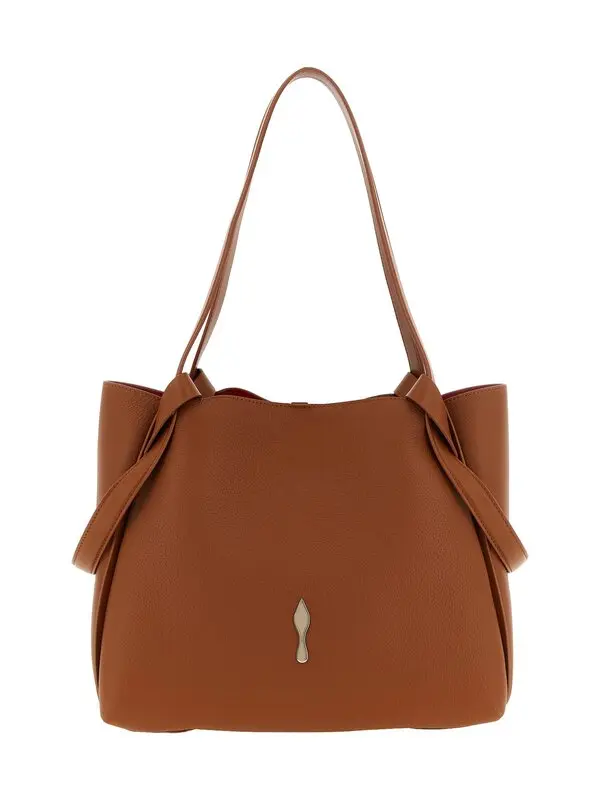 CHRISTIAN LOUBOUTIN Bettina Small Shopping Bag - Brown