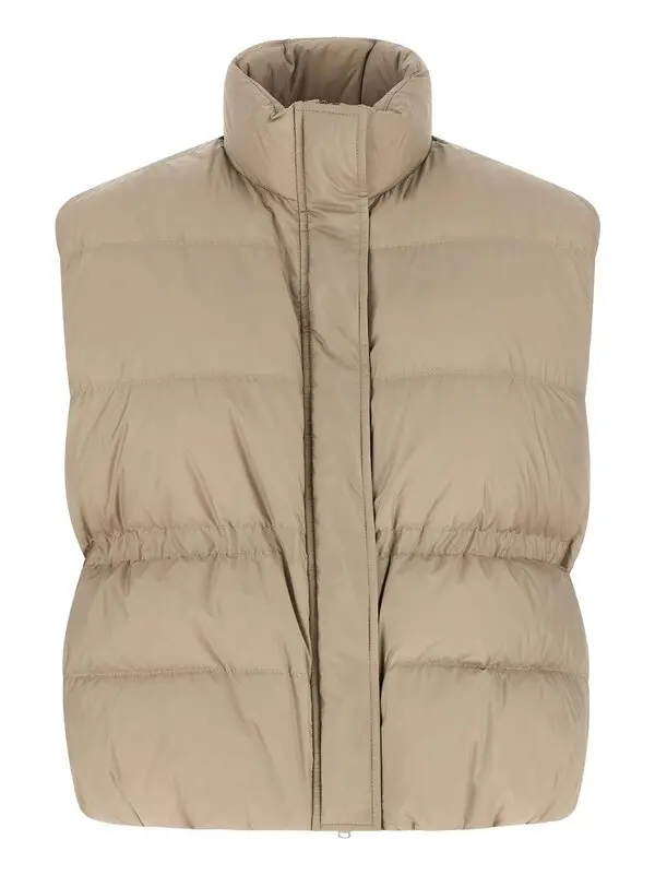Brunello Cucinelli Quilted Water-repellent Vest - Gray