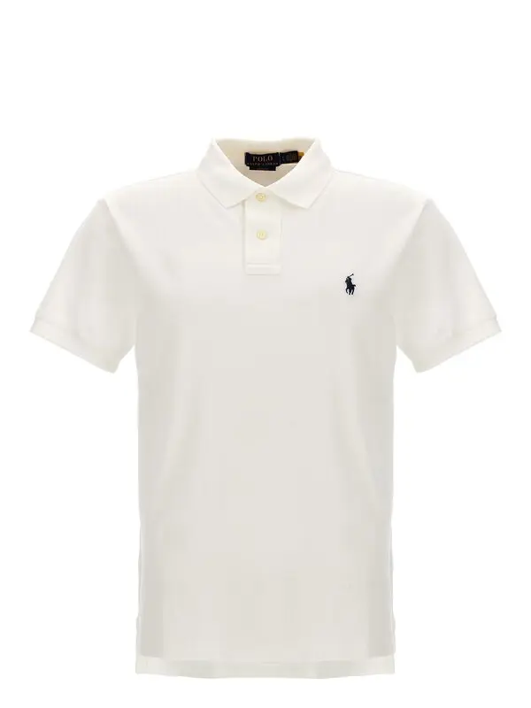 Polo Ralph Lauren Logo Polo - White