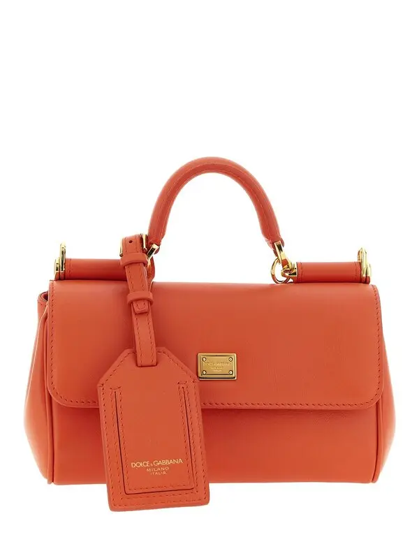 Dolce & Gabbana My Sicily Mini Handbag - Orange
